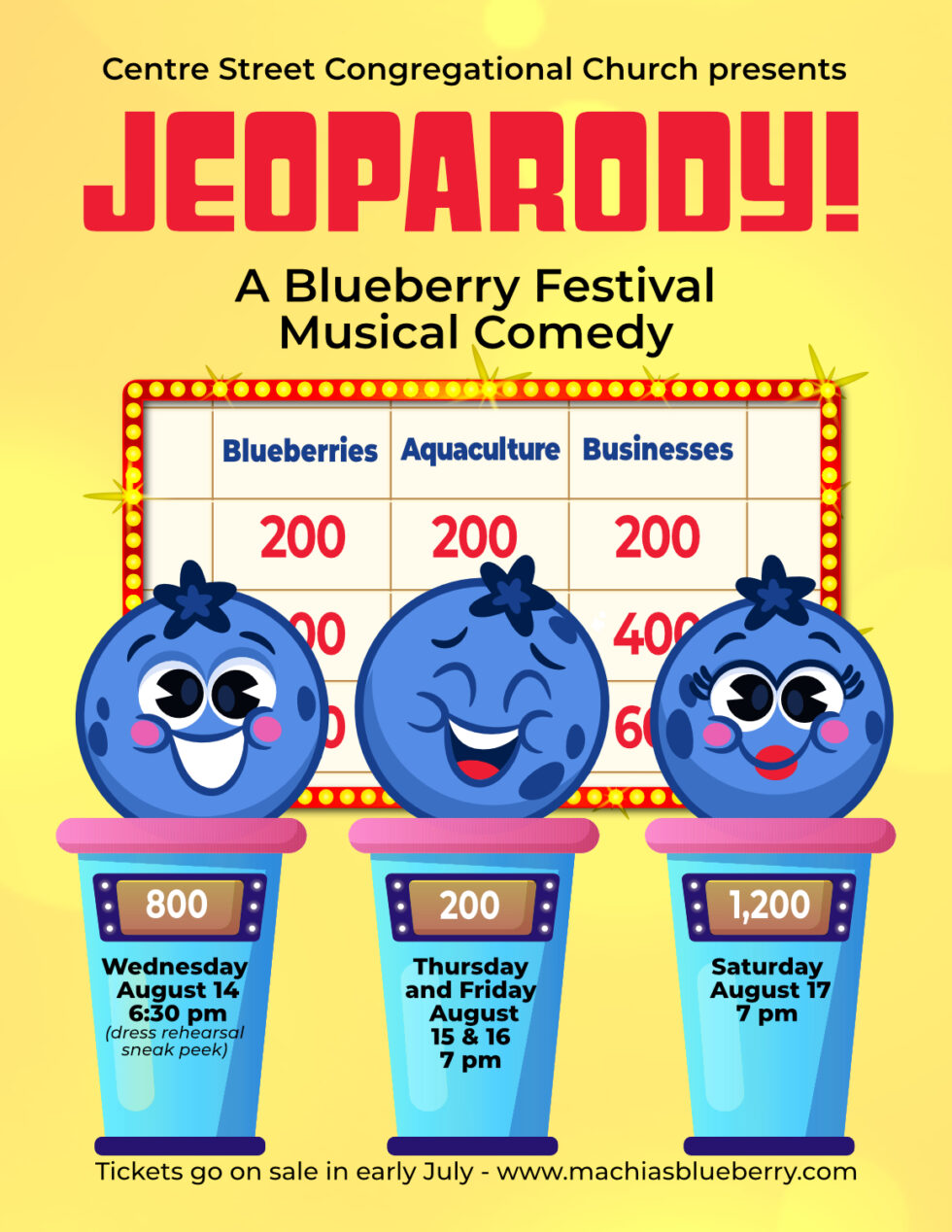 Machias Wild Blueberry Festival : Maine | Official Site